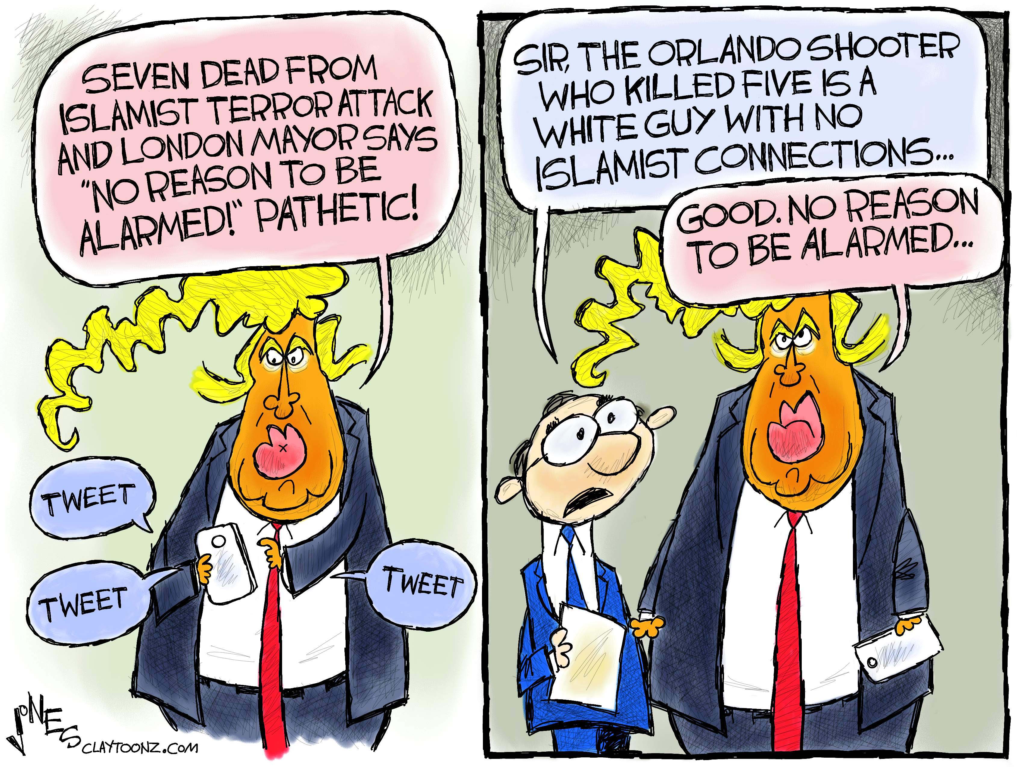 Trump The Alarms – CLAYTOONZ