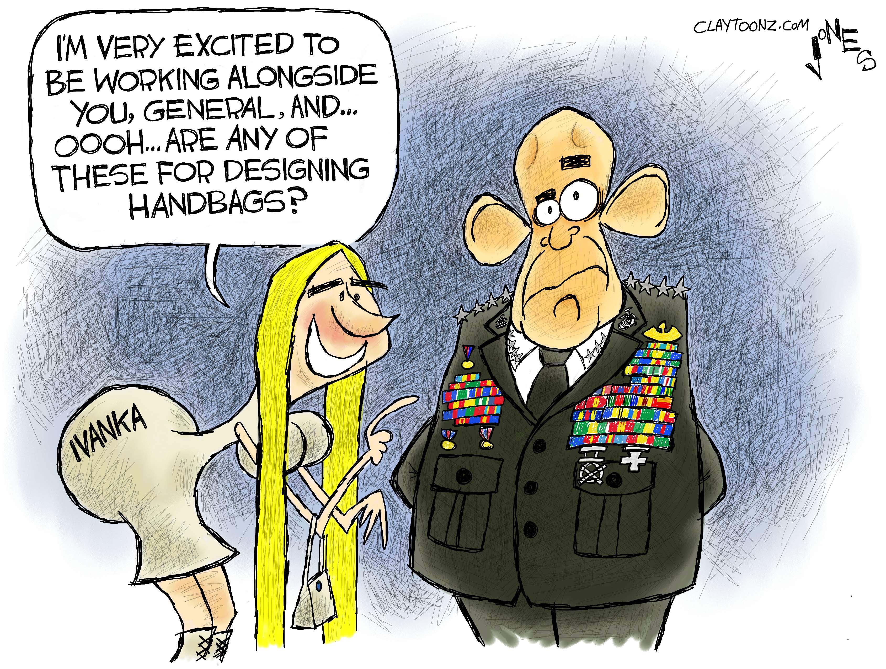 Generals And Handbags – CLAYTOONZ