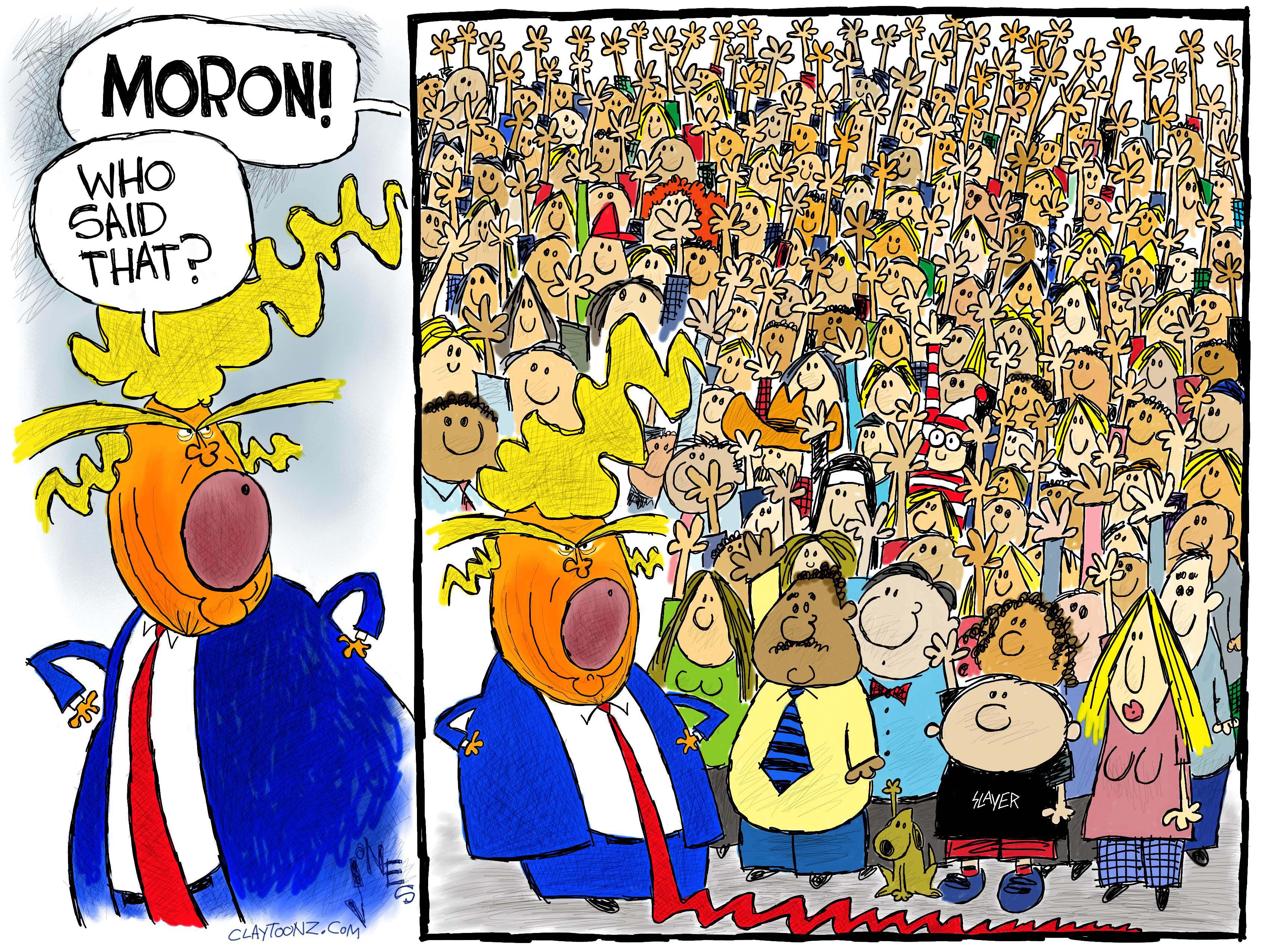 Isn’t It Moronic? – CLAYTOONZ