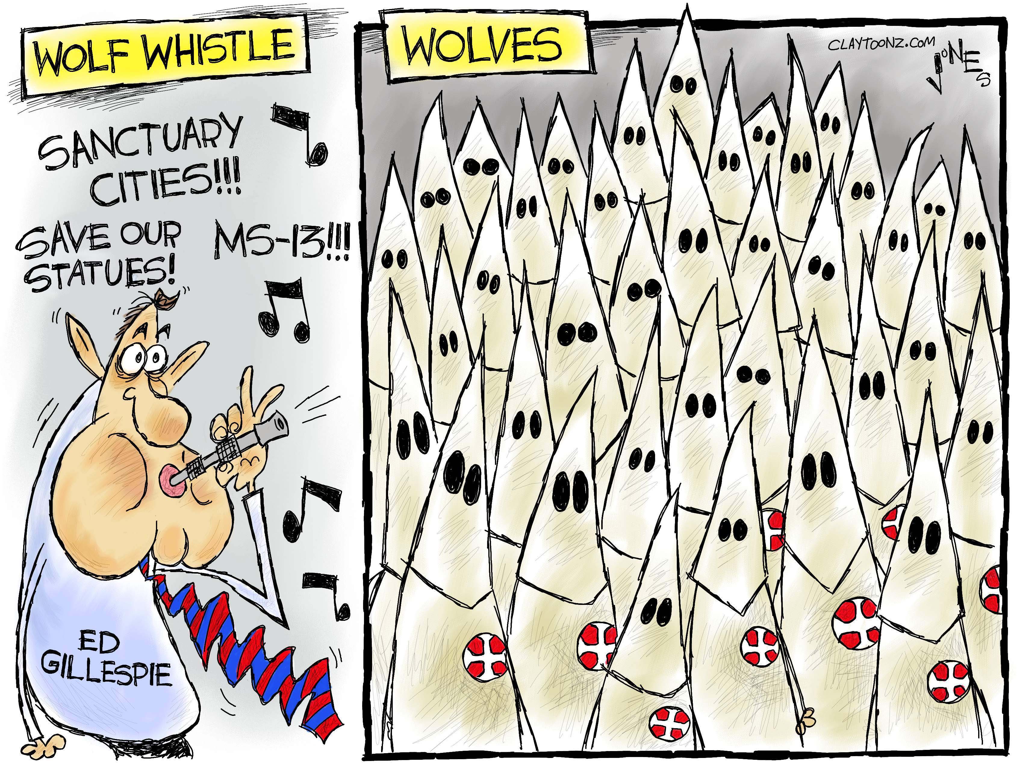 Wolves In Virginia – CLAYTOONZ