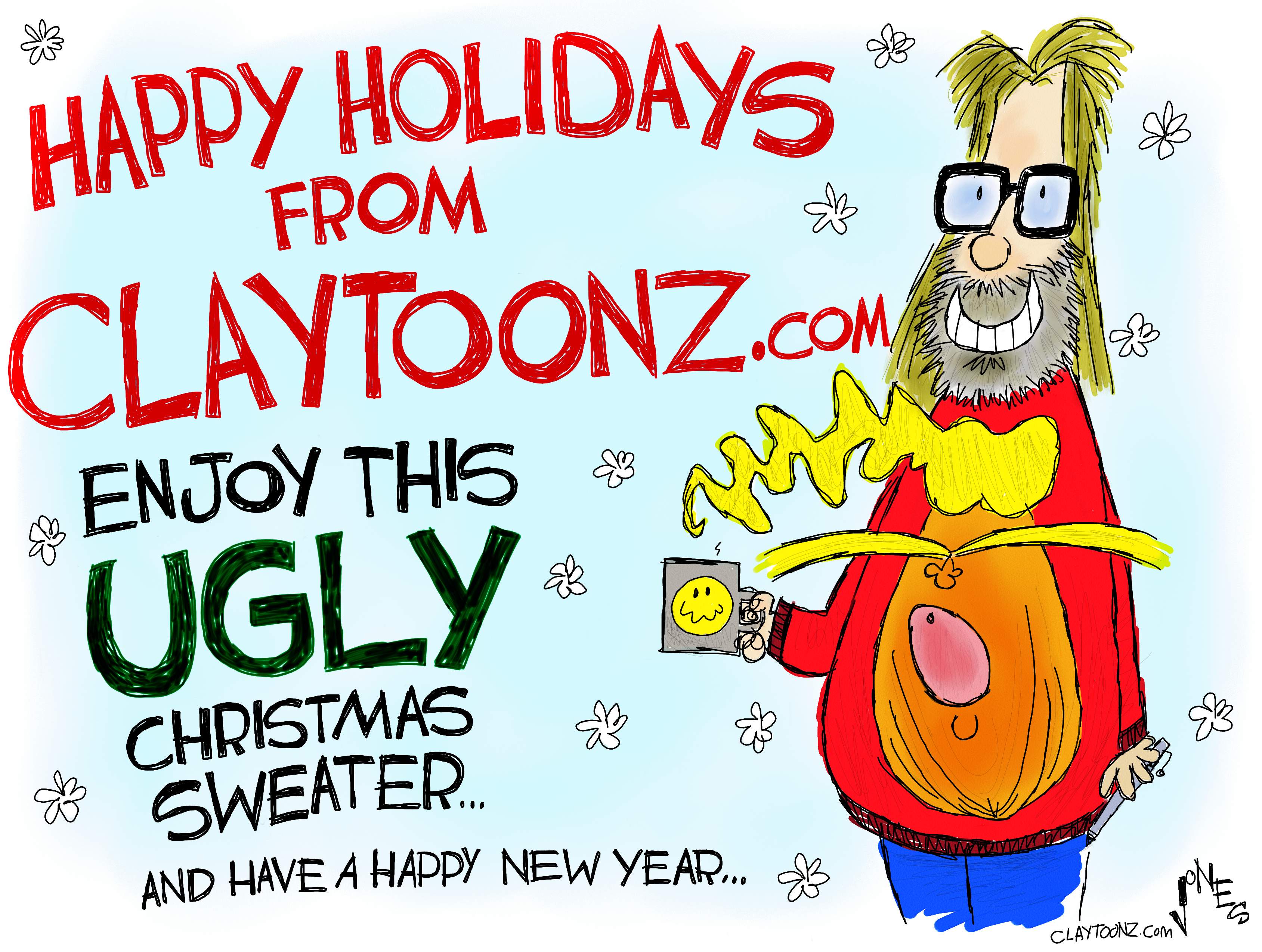 Happy Holidays And Stuff Claytoonz