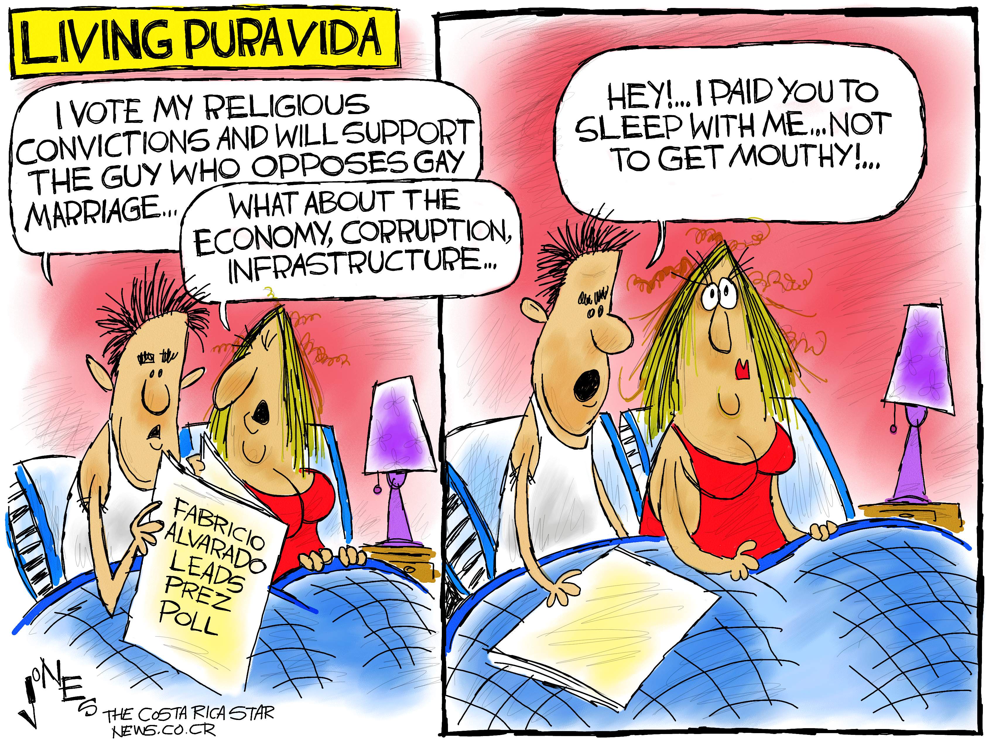 Election Day In Costa Rica – CLAYTOONZ