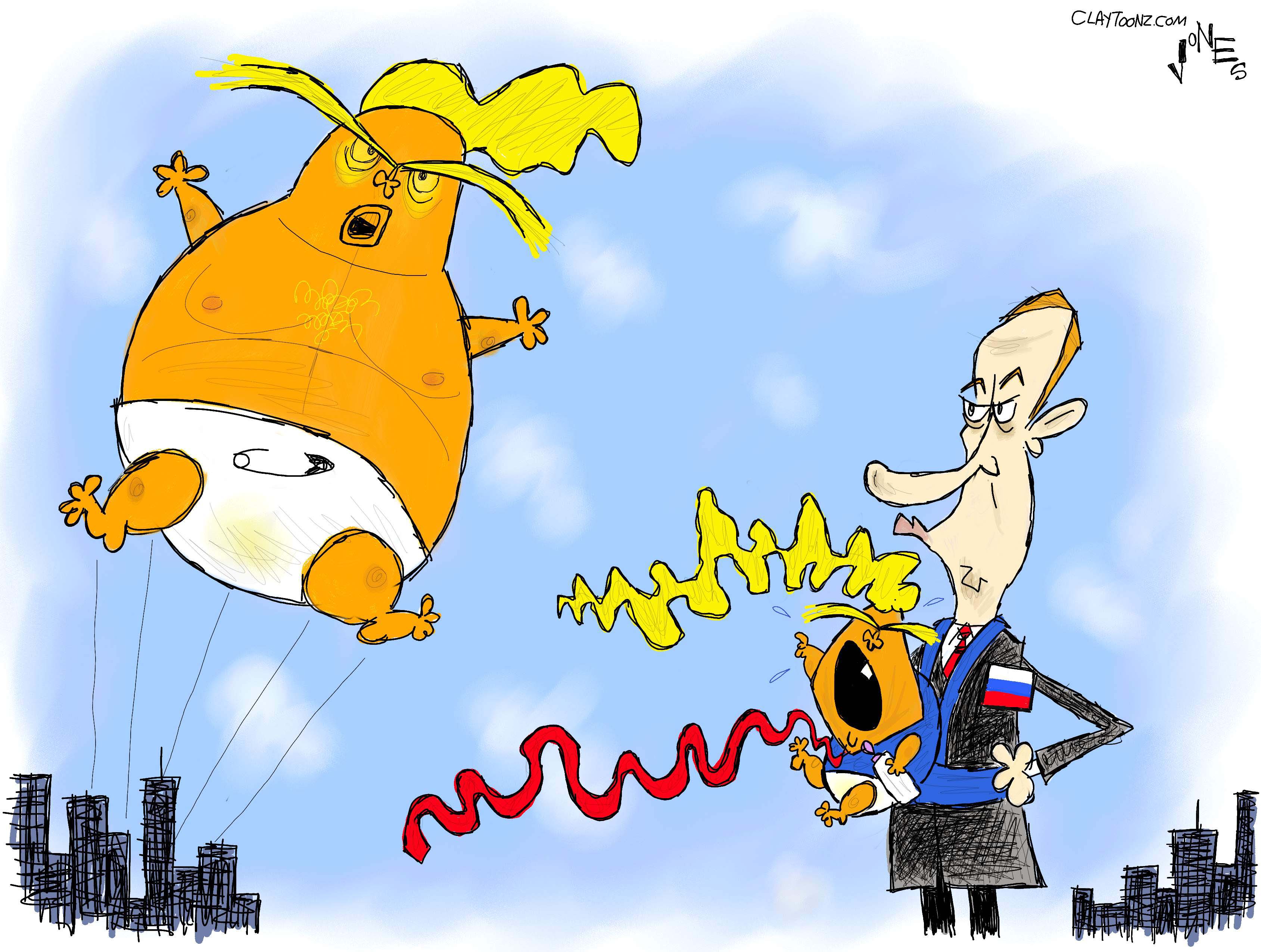 Trump Baby – CLAYTOONZ