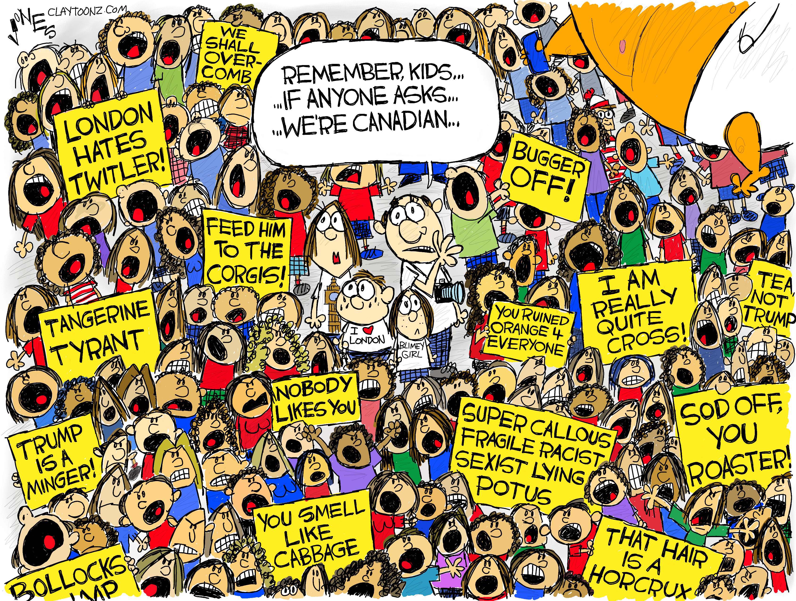 London Calling – CLAYTOONZ