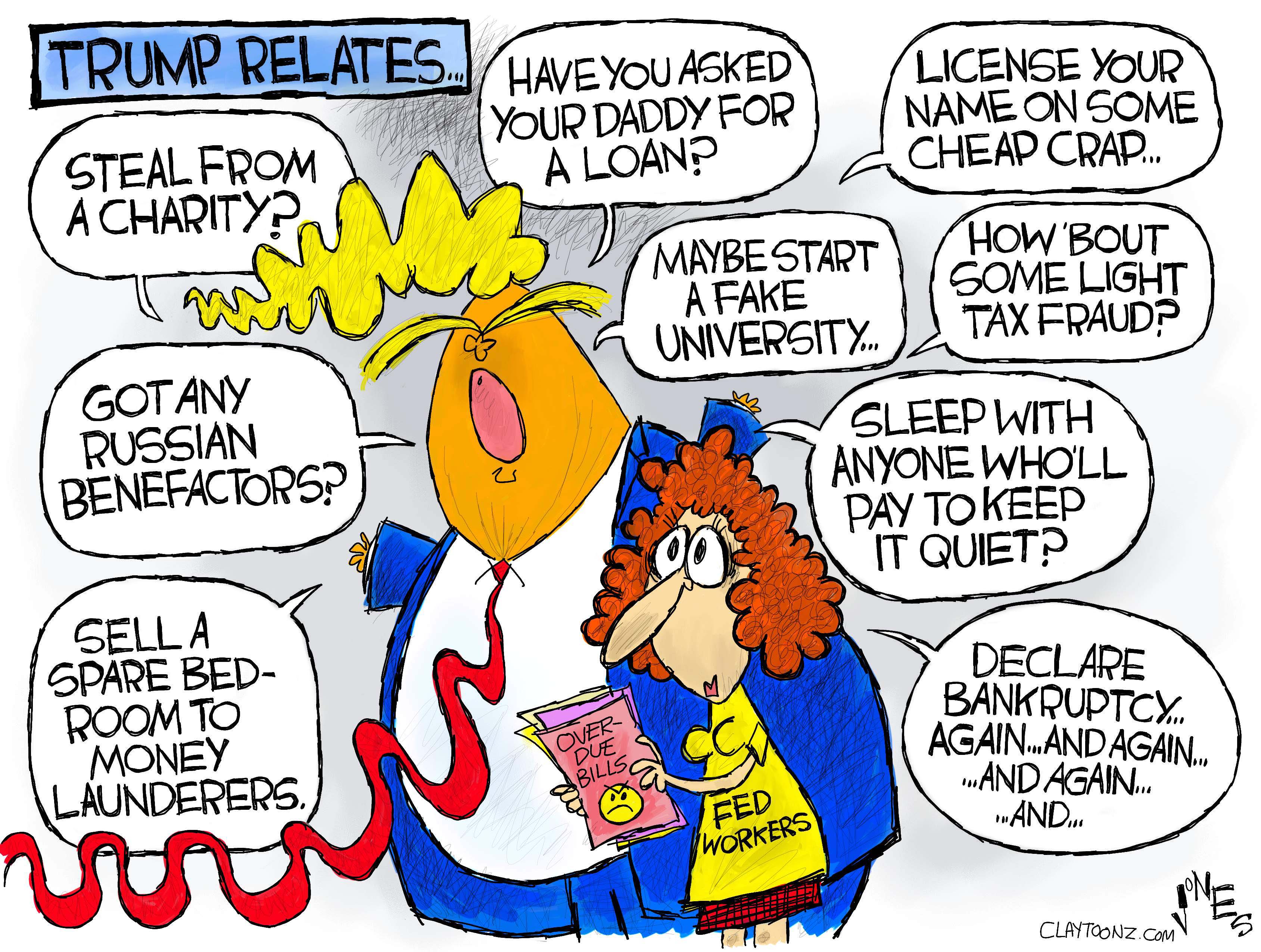 Trump Relates – CLAYTOONZ