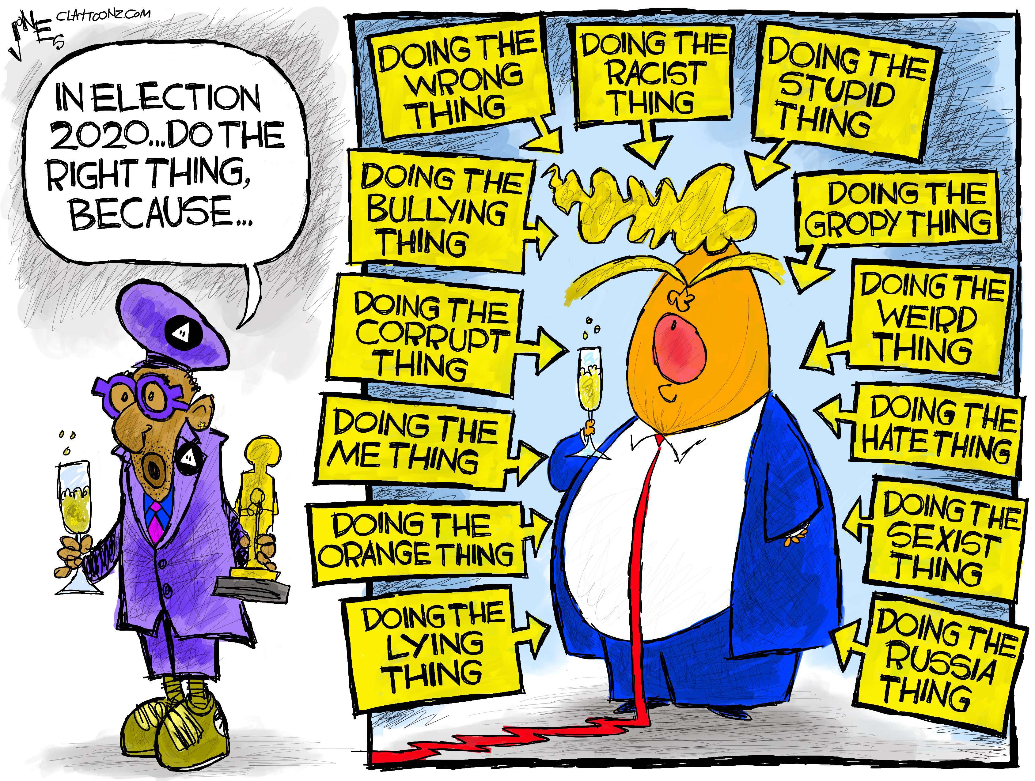 Do The Right Thing – CLAYTOONZ