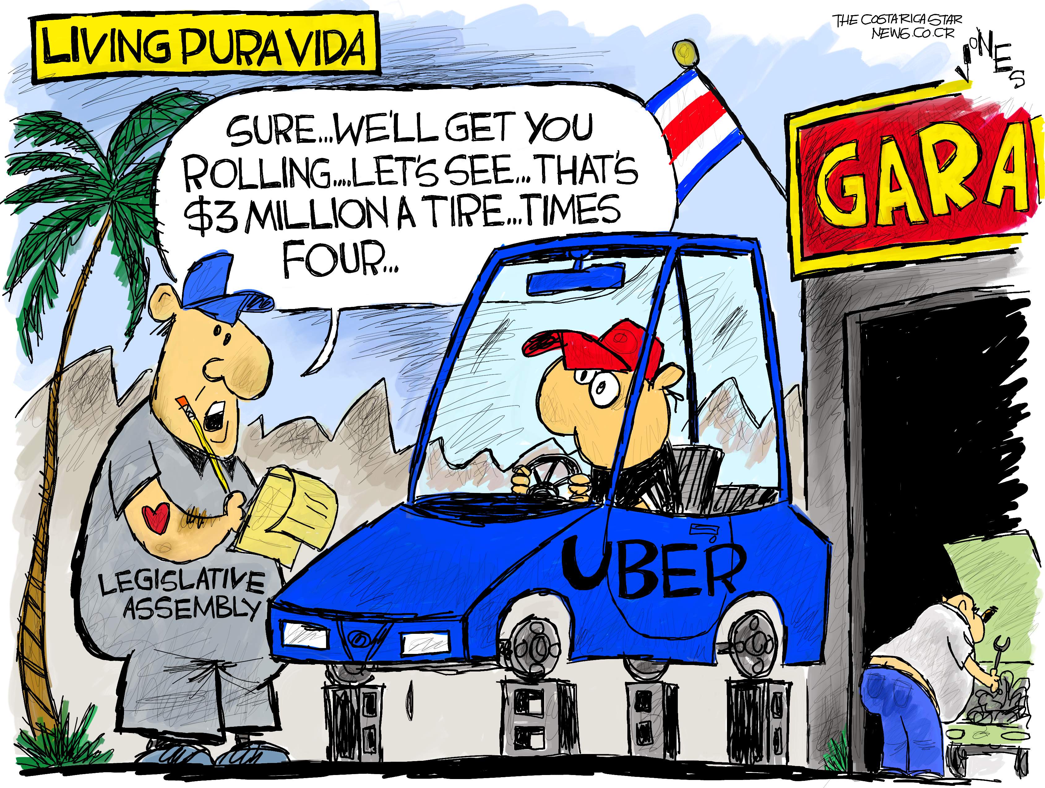 Uber Costa Rica – CLAYTOONZ