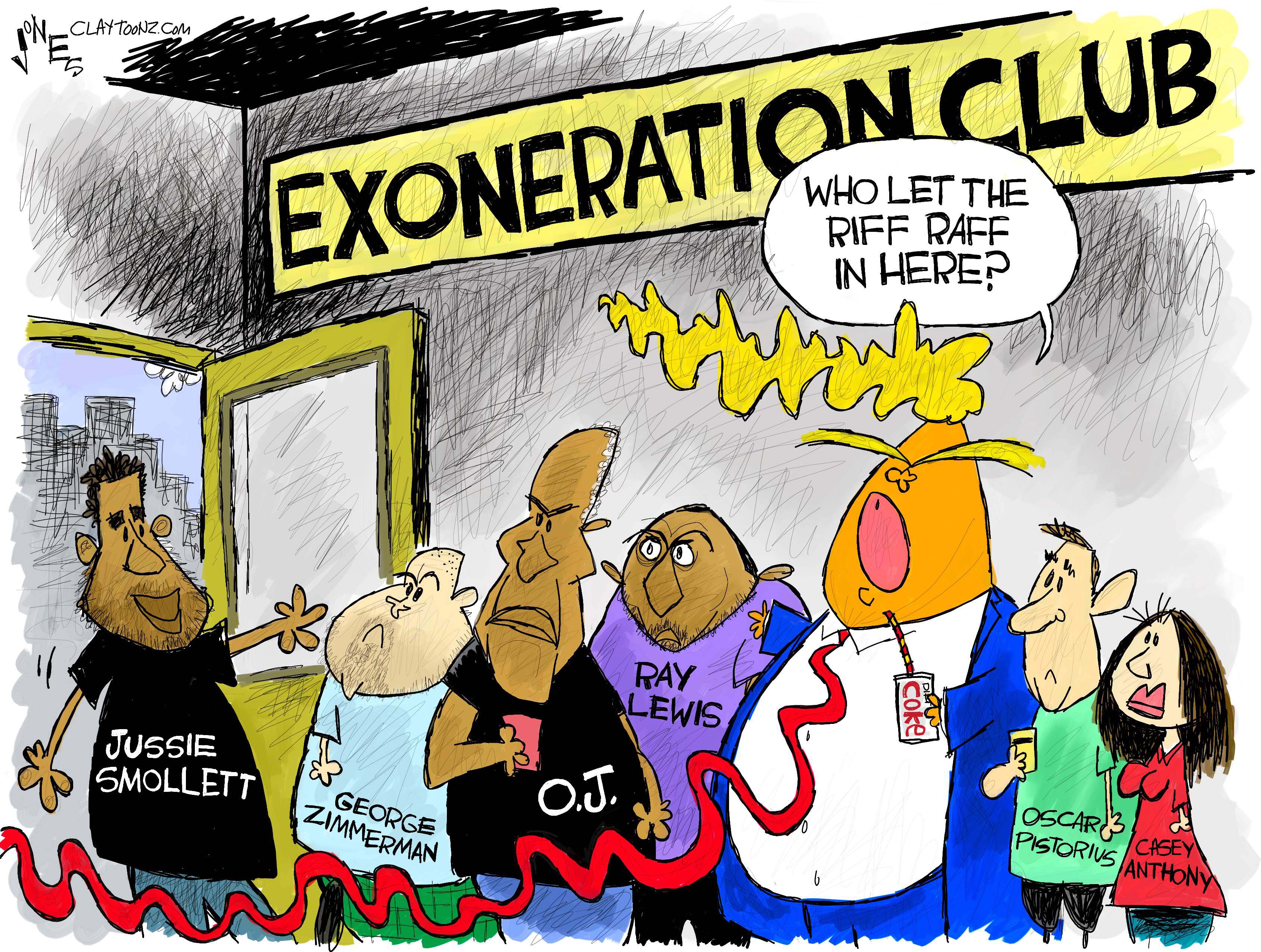 Exonerated Riff Raff – CLAYTOONZ