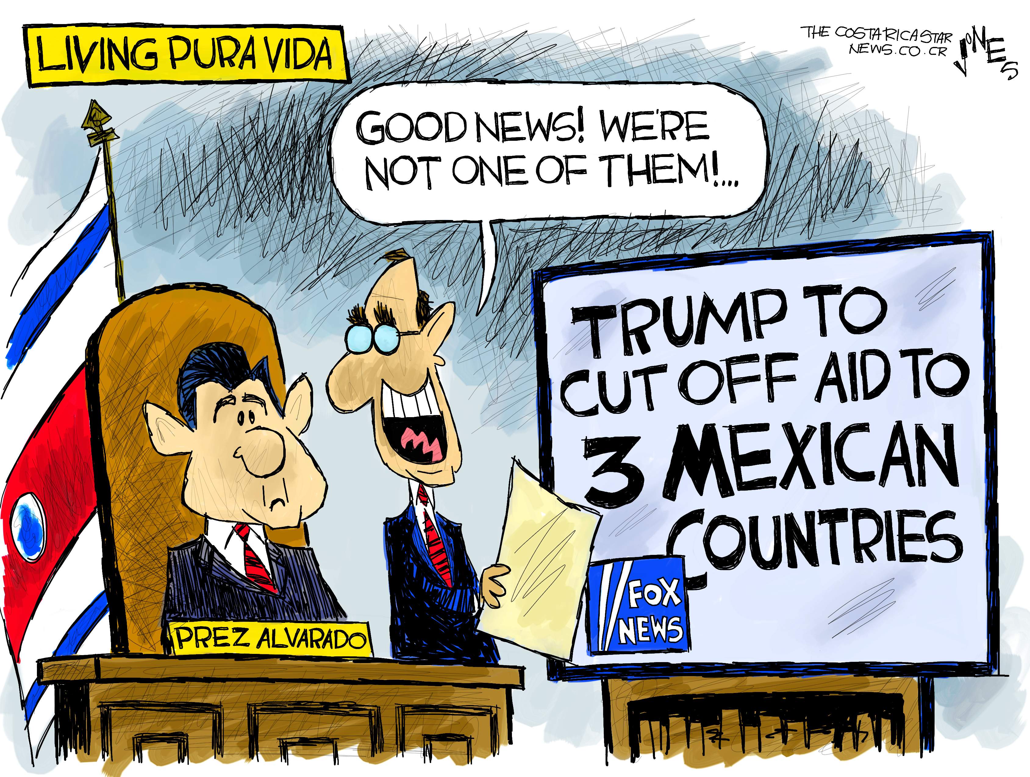 Costa Rica And Three Mexican Countries – CLAYTOONZ