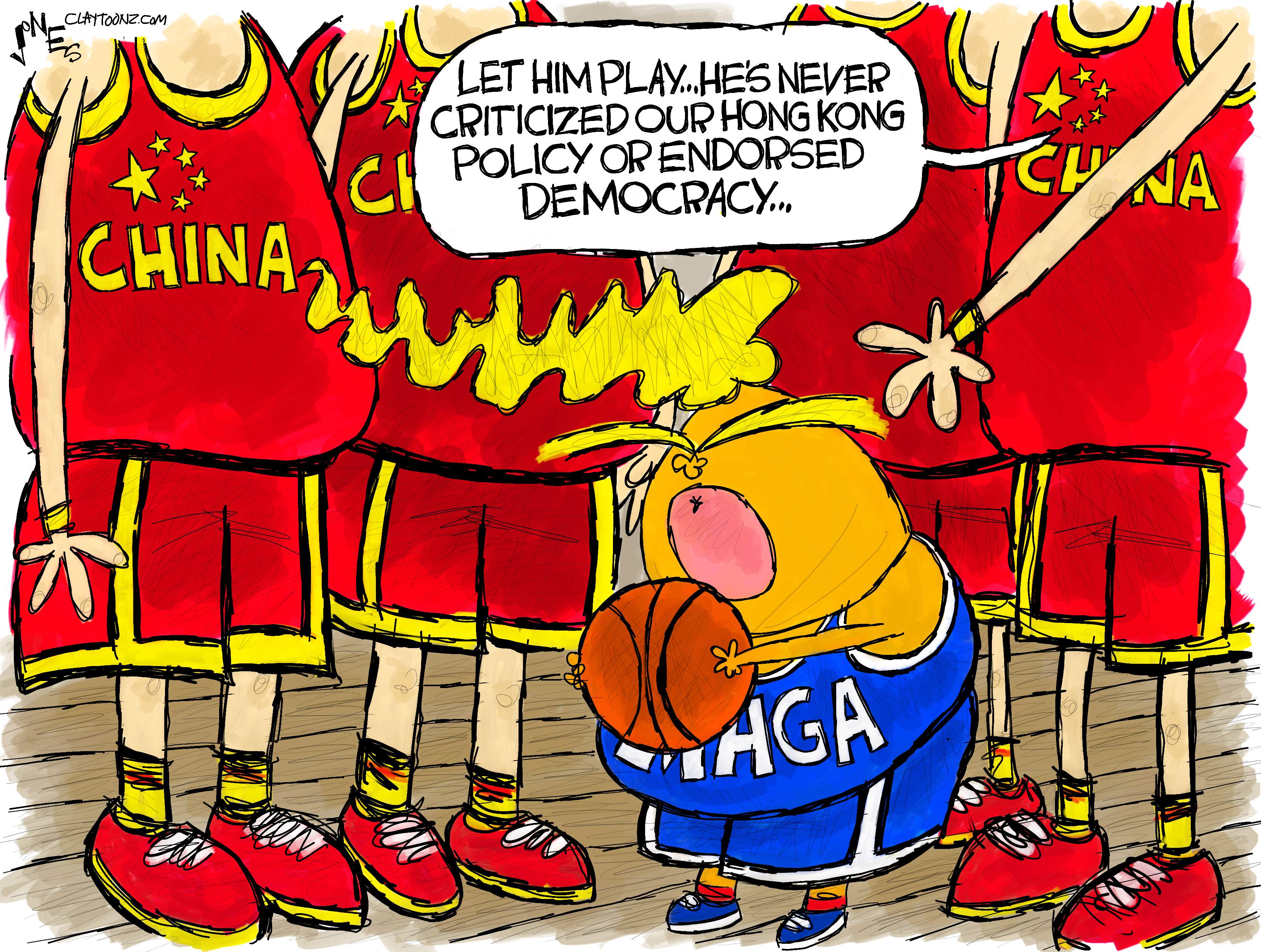 Chinese Dribbling – CLAYTOONZ
