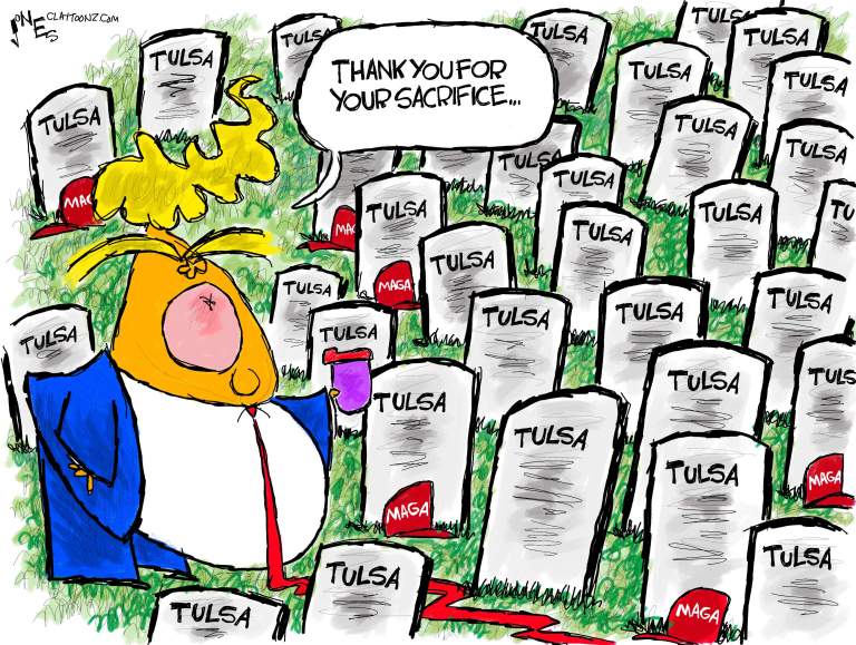 Dying On Tulsa Time – CLAYTOONZ