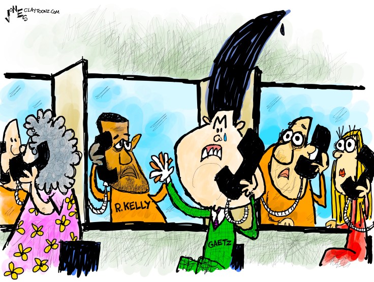 Gaetz and Bars for R. Kelly – CLAYTOONZ