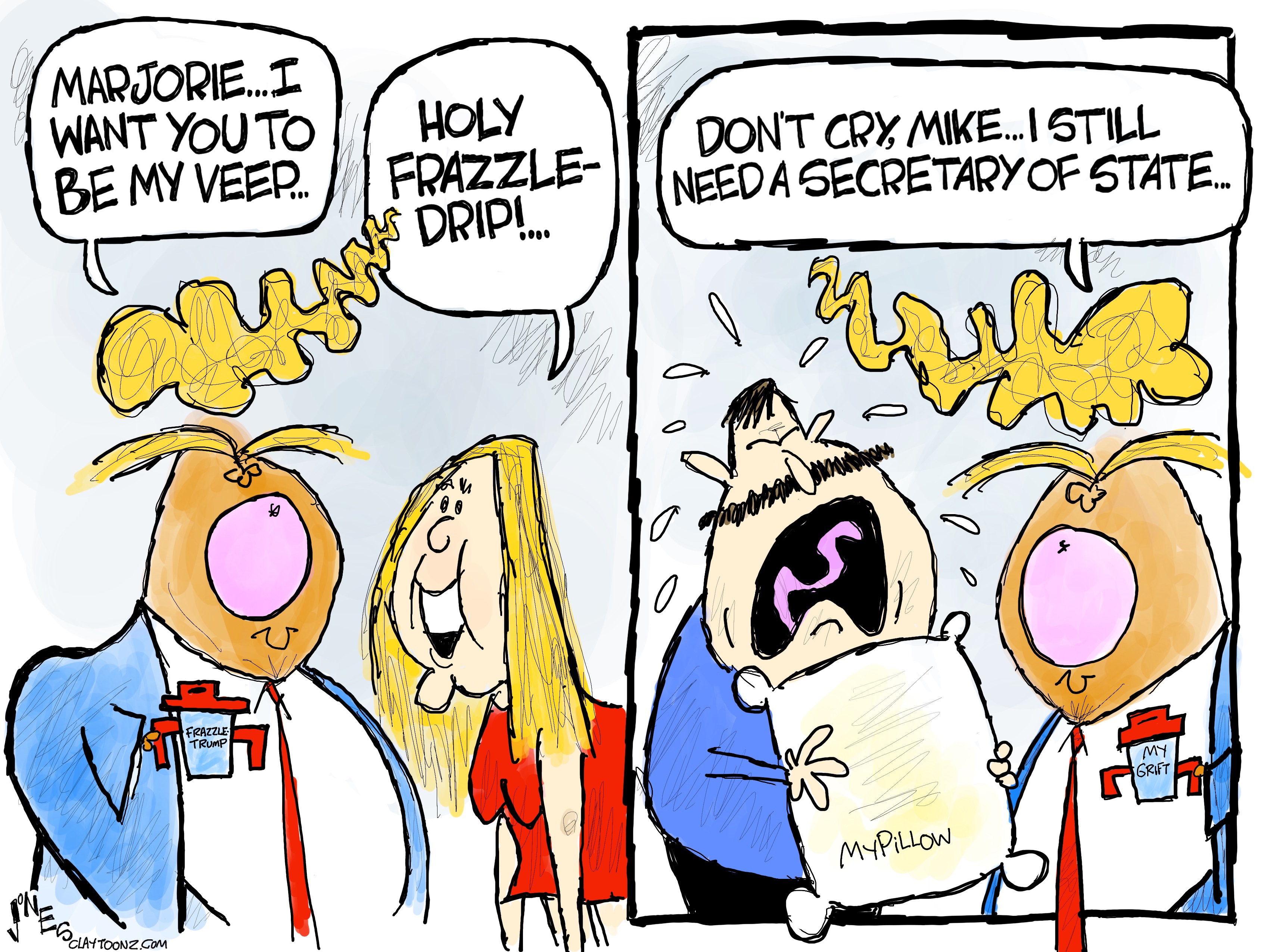 Frazzle-Trump – CLAYTOONZ