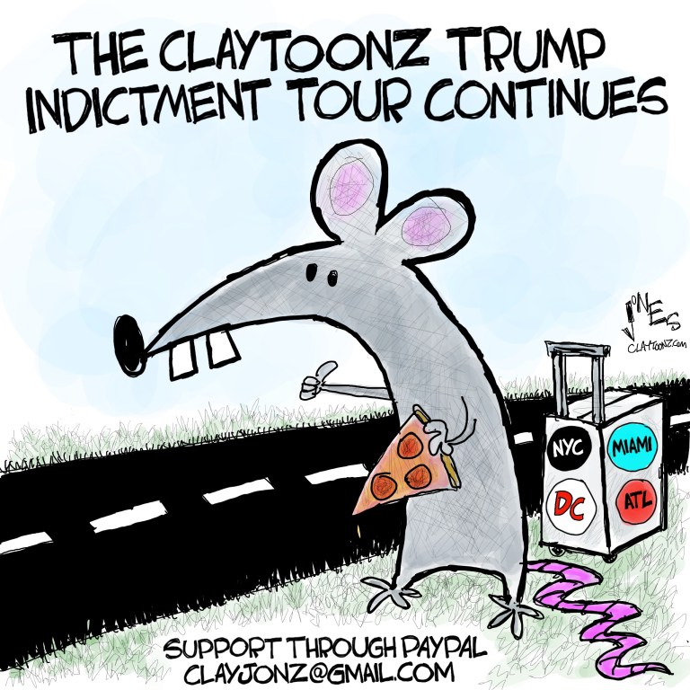 Secret Washington Trump Indictment Diary – CLAYTOONZ