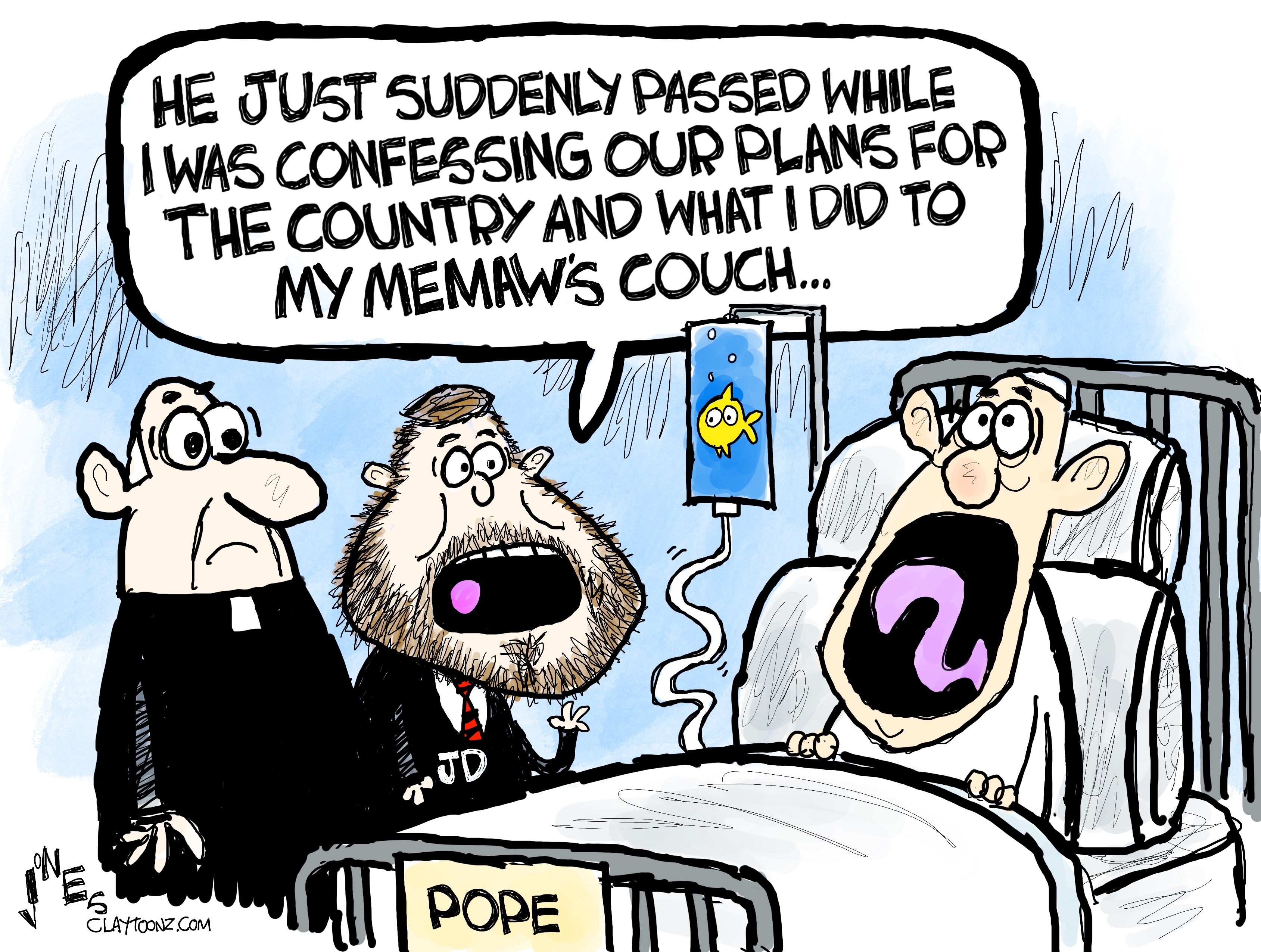 Rope-A-Pope – CLAYTOONZ
