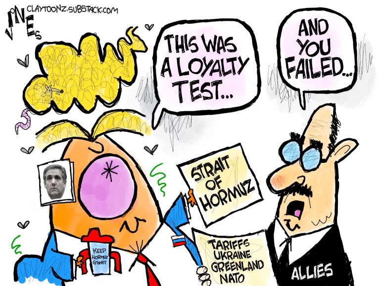 Trump Loyalty Test – CLAYTOONZ